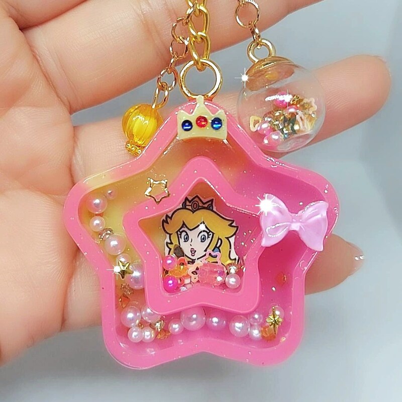 Custom Resin Keychain - Etsy