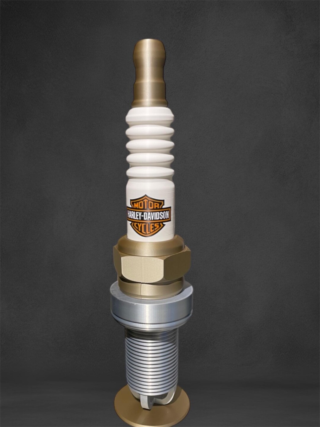 Harley Davidson Spark Plug Lamp - Etsy