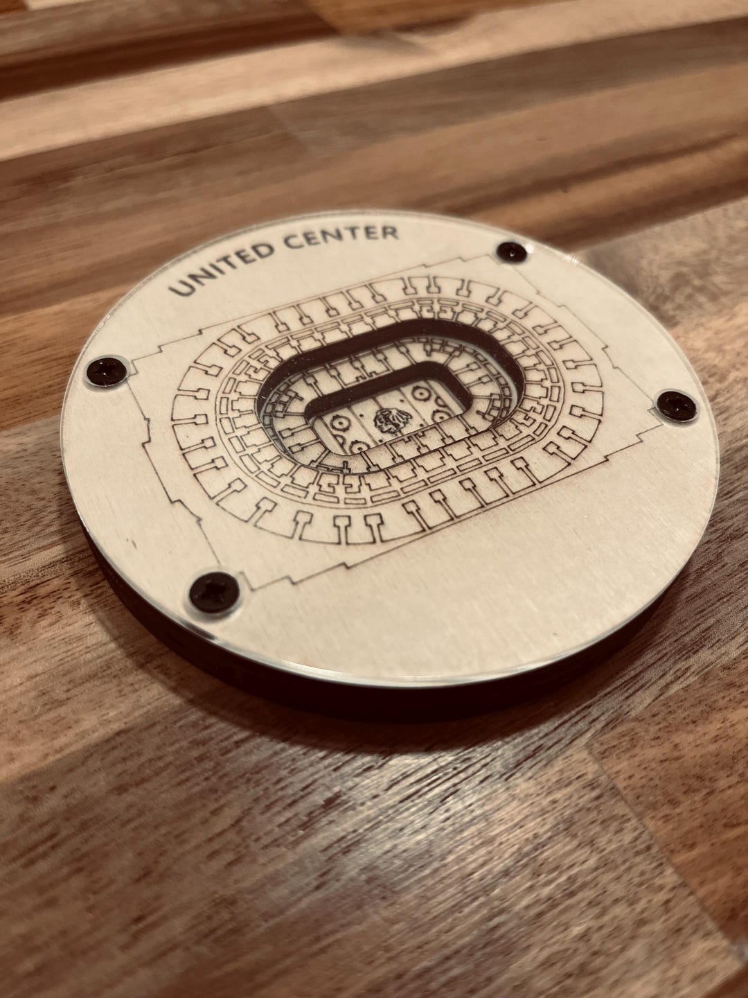 3D Wood Hockey Stadium Coaster – NHL Fan Gift - Etsy