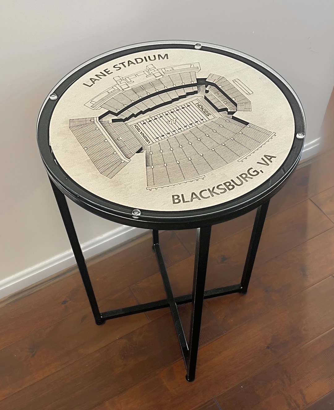 3D Wood College Football Stadium End Table - Sports Home Bar Decor - Etsy