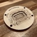 Pro Football Stadium Coasters - 3D Wood Coaster, NFL Gift, Football ...