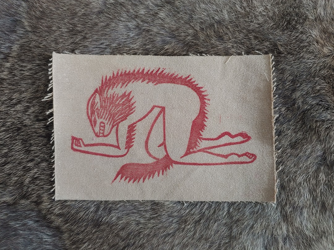 Werewolf Woman Patch - Etsy