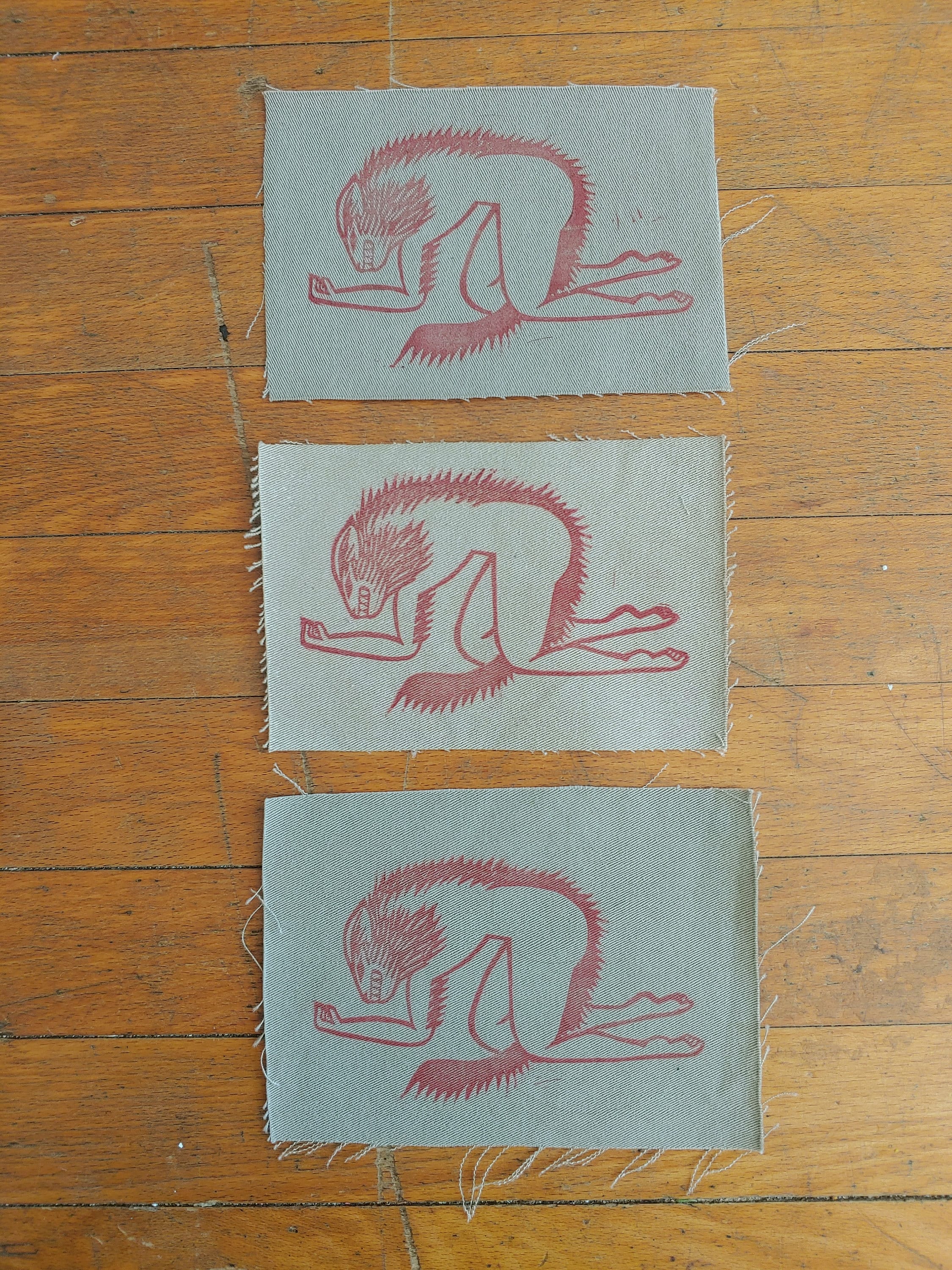 Werewolf Woman Patch - Etsy