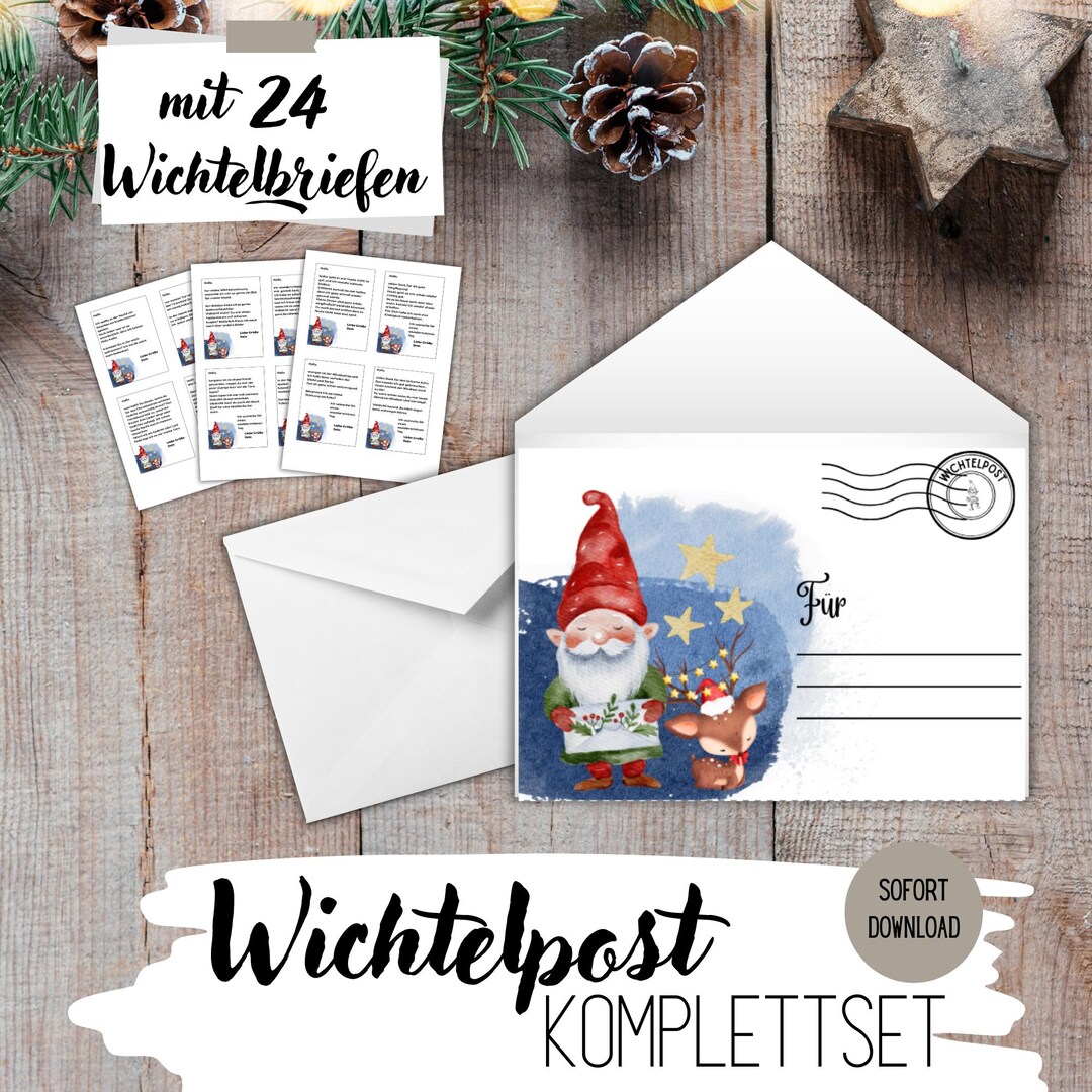 Secret Santa Letters to Print Secret Santa Post Christmas Elves Secret ...