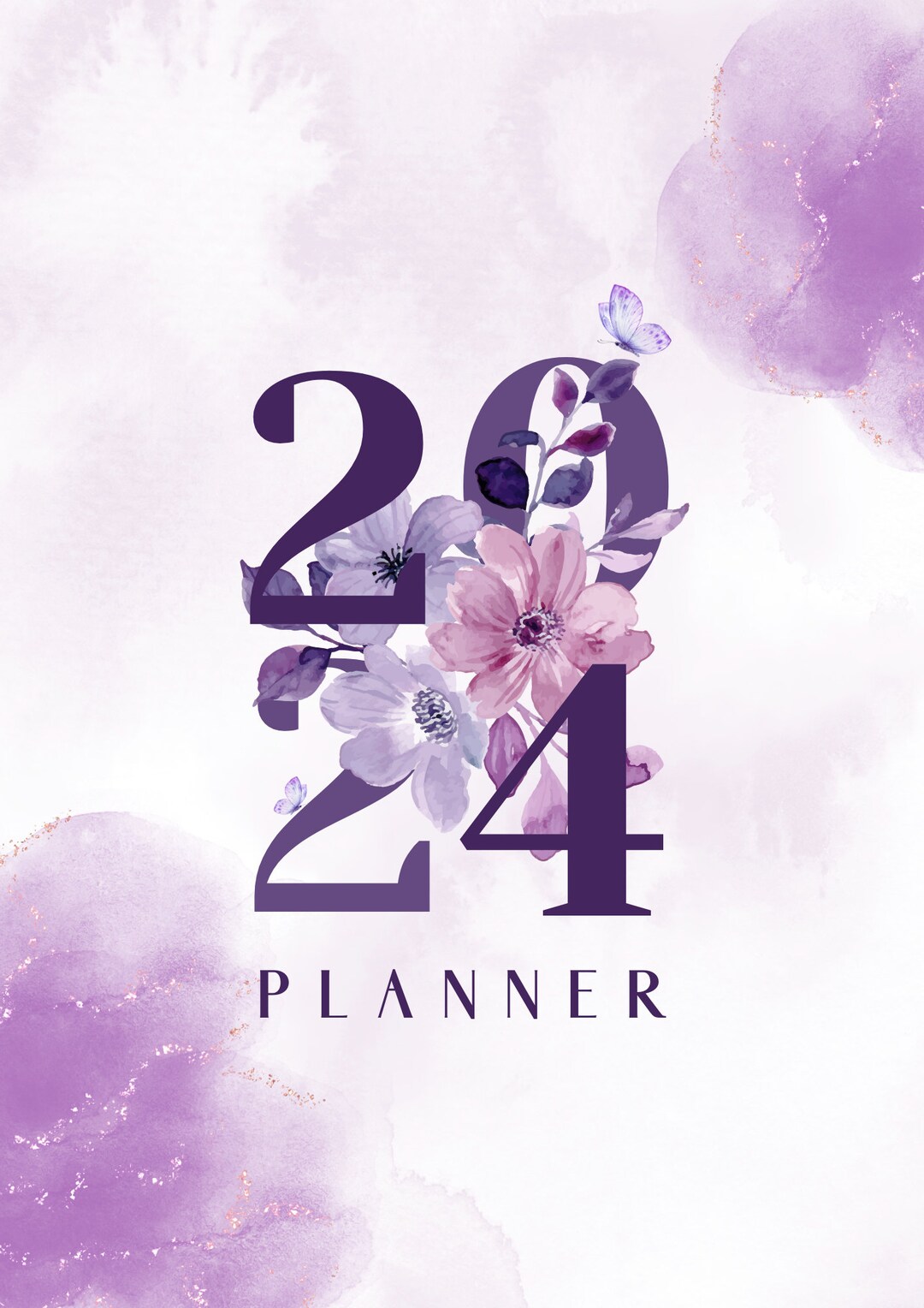 Simple Classy Printable 2024 Planner - Etsy