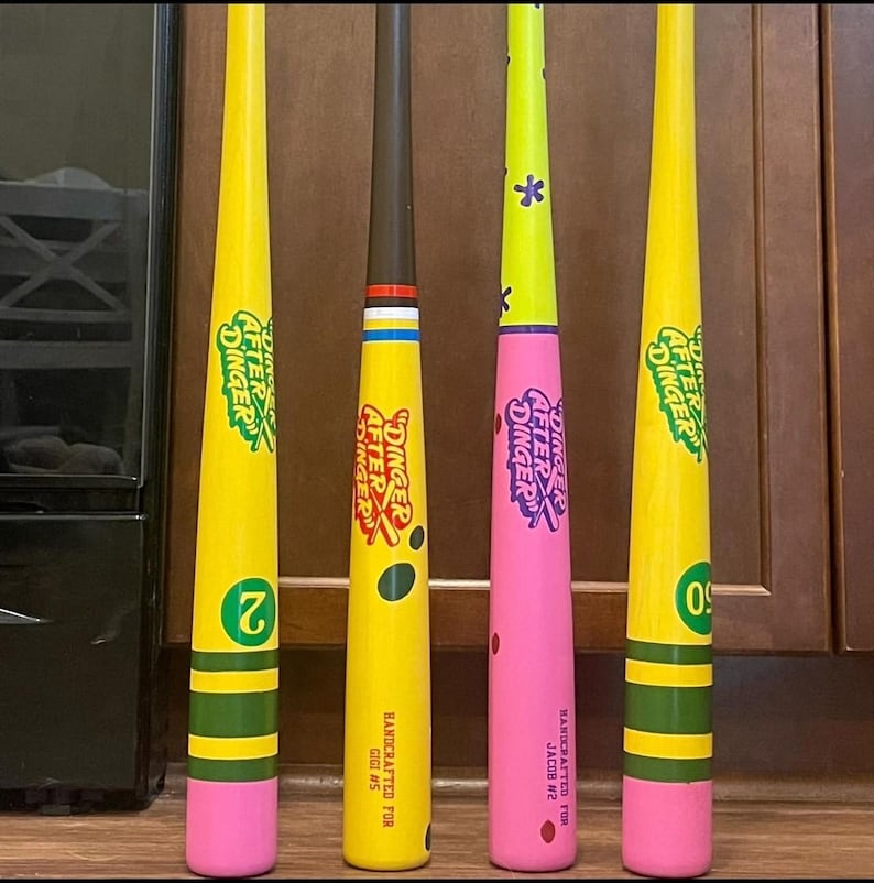 Custom Wood Baseball Bats , and Baseball Handle Bottle Openers - Etsy