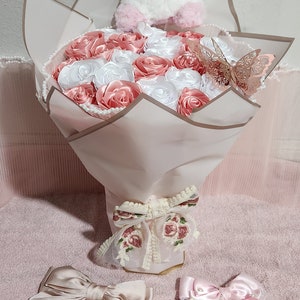 Ramo Buchon Eternal Roses Bouquet Ramo Buchon Te Quiero Moocho Cow ...