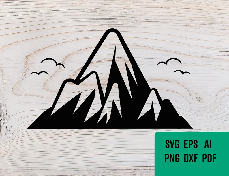 Mountain SVG | File for Cricut | Wilderness Svg | Outdoors SVG ...
