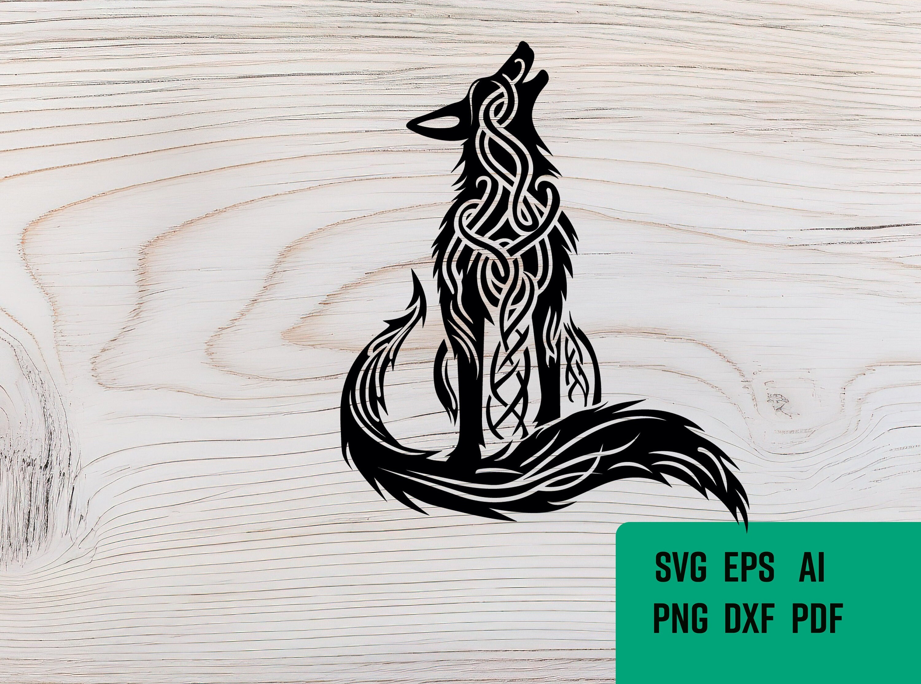 Cute Fox SVG | Wilderness Svg | Hunting SVG | Celtic Fox | Cricut | Fox ...