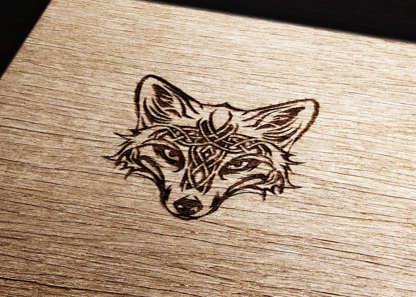 Cute Fox Head SVG | Woodland Animals | Wilderness Svg | Celtic Fox ...