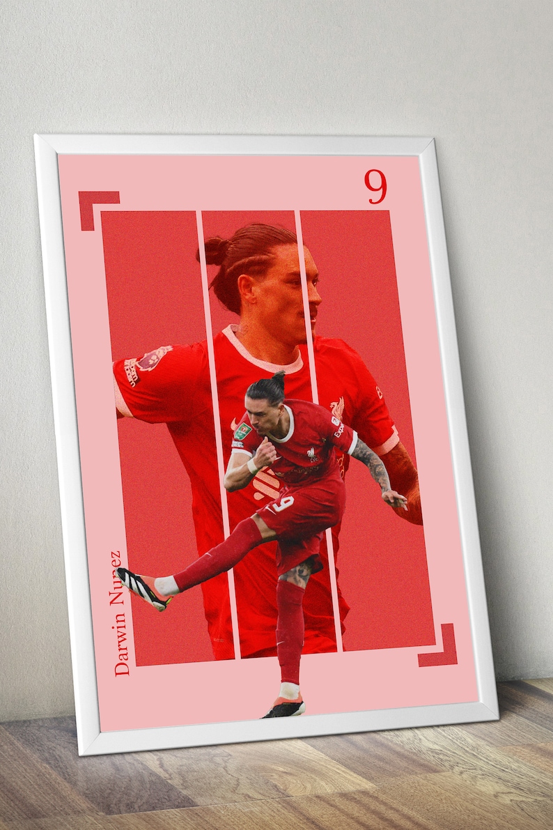 LFC Set of 6 Prints Liverpool FC Poster Bundle Mohamed Salah Alexander ...