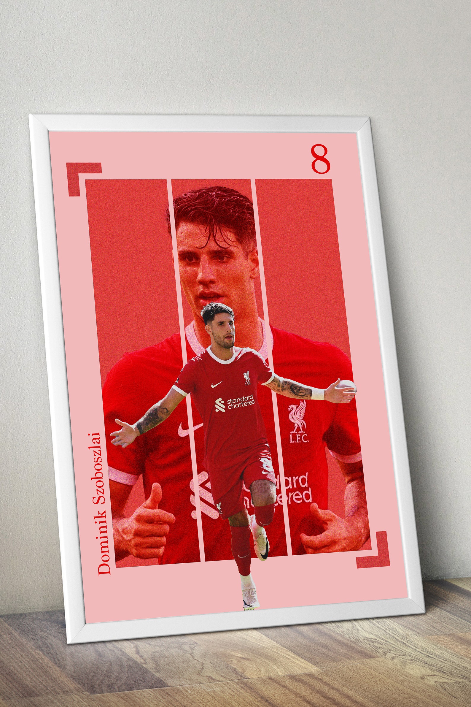 LFC Set of 6 Prints Liverpool FC Poster Bundle Mohamed Salah Alexander ...