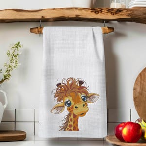 Cute Giraffe Head Machine Embroidery Design, Funny Giraffe Face ...