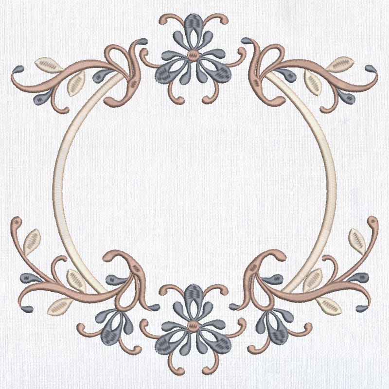 Monogram Patches Floral - Etsy