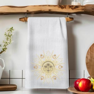 Mystical Sun Face Embroidery Design: Celestial Boho Pattern (8 Sizes ...