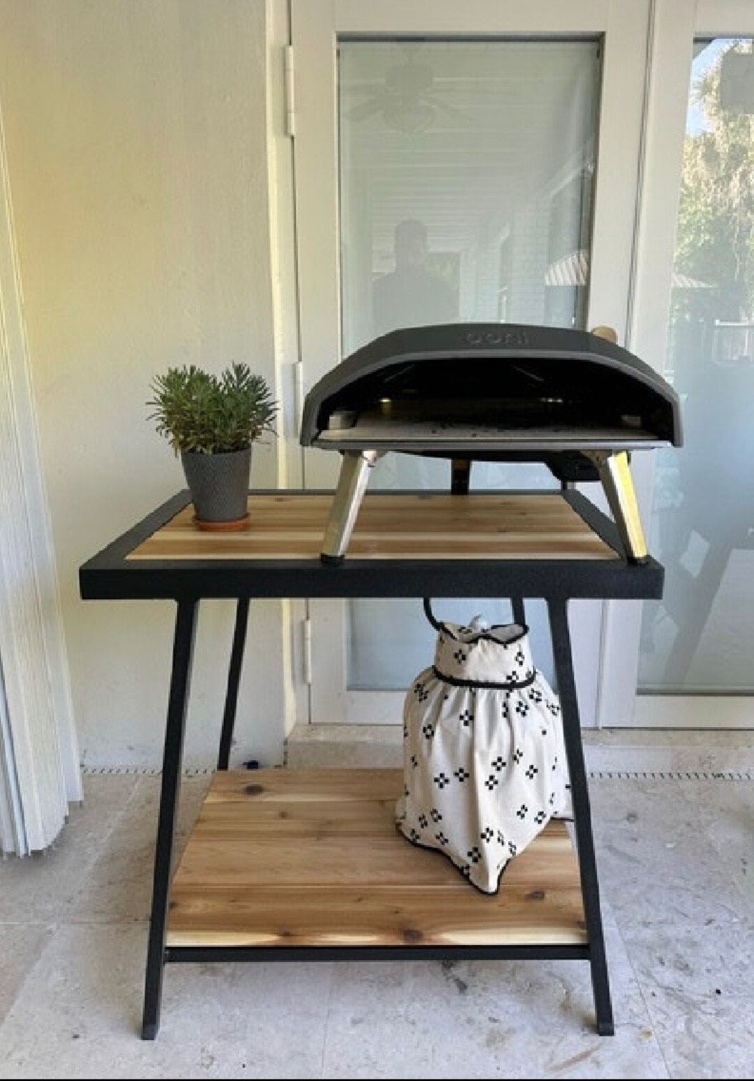 Outdoor Pizza Oven Table. Grill Table. Pizza Oven Stand / Ooni Stand - Etsy