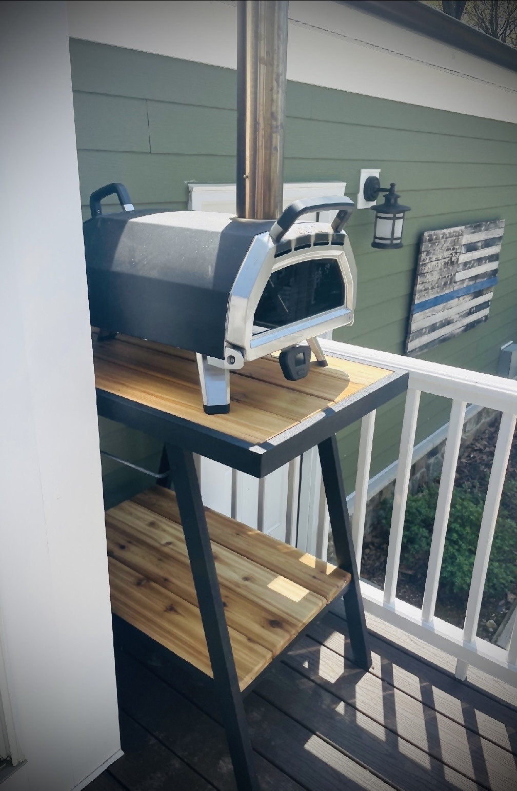 Outdoor Pizza Oven Table. Grill Table. Pizza Oven Stand / Ooni Stand - Etsy