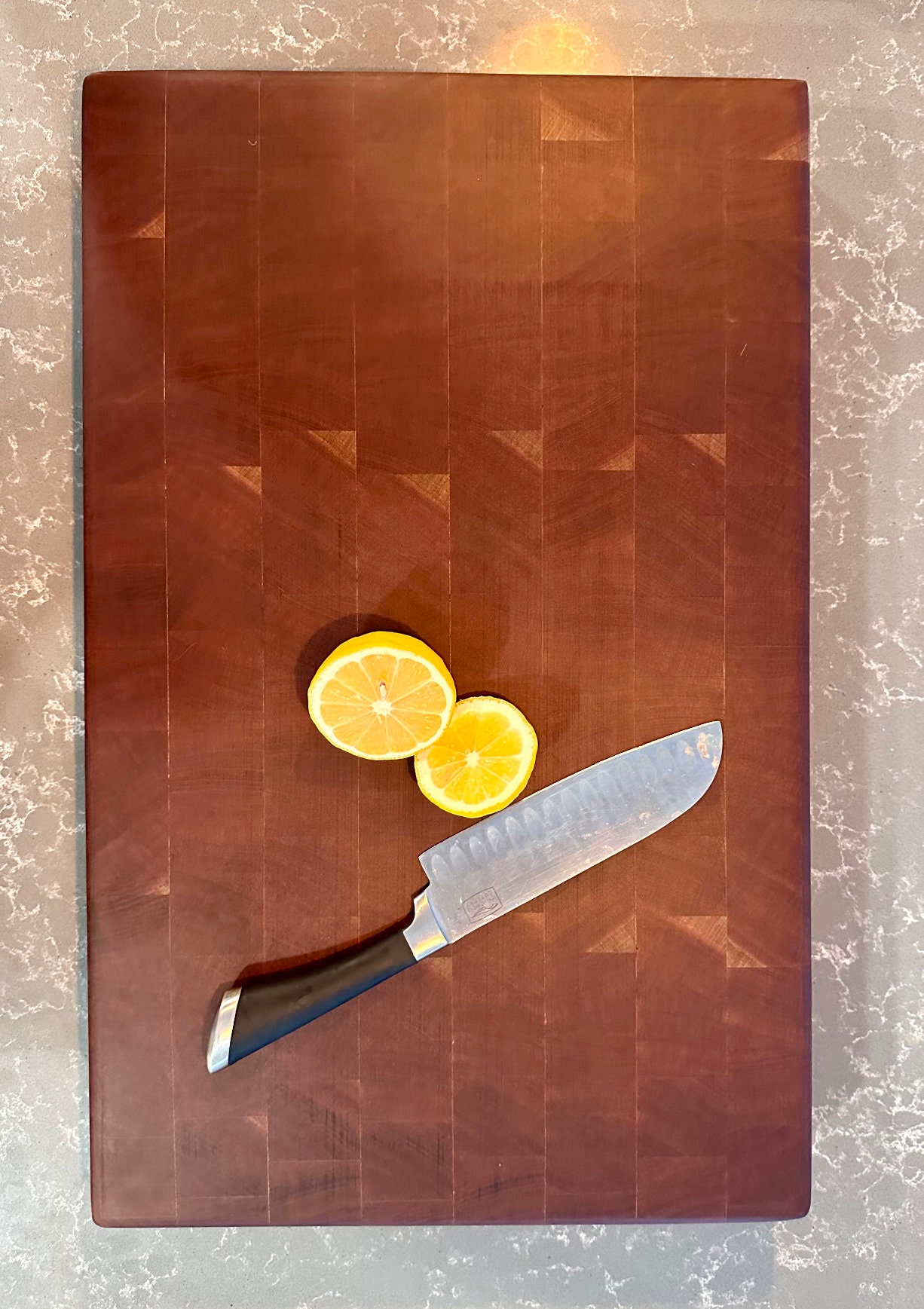 XL Thick Mahogany Butcher Block - Etsy