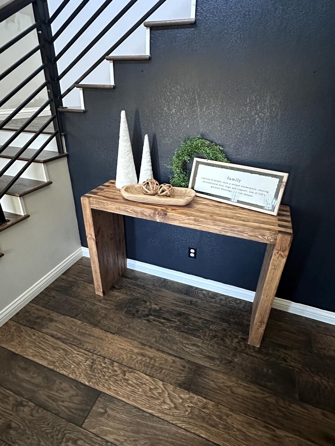 Rustic Entry Way Table - Etsy