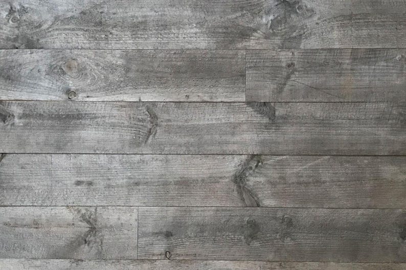 Rustic Gray Barn Siding Accent Wall Material Sample - Etsy