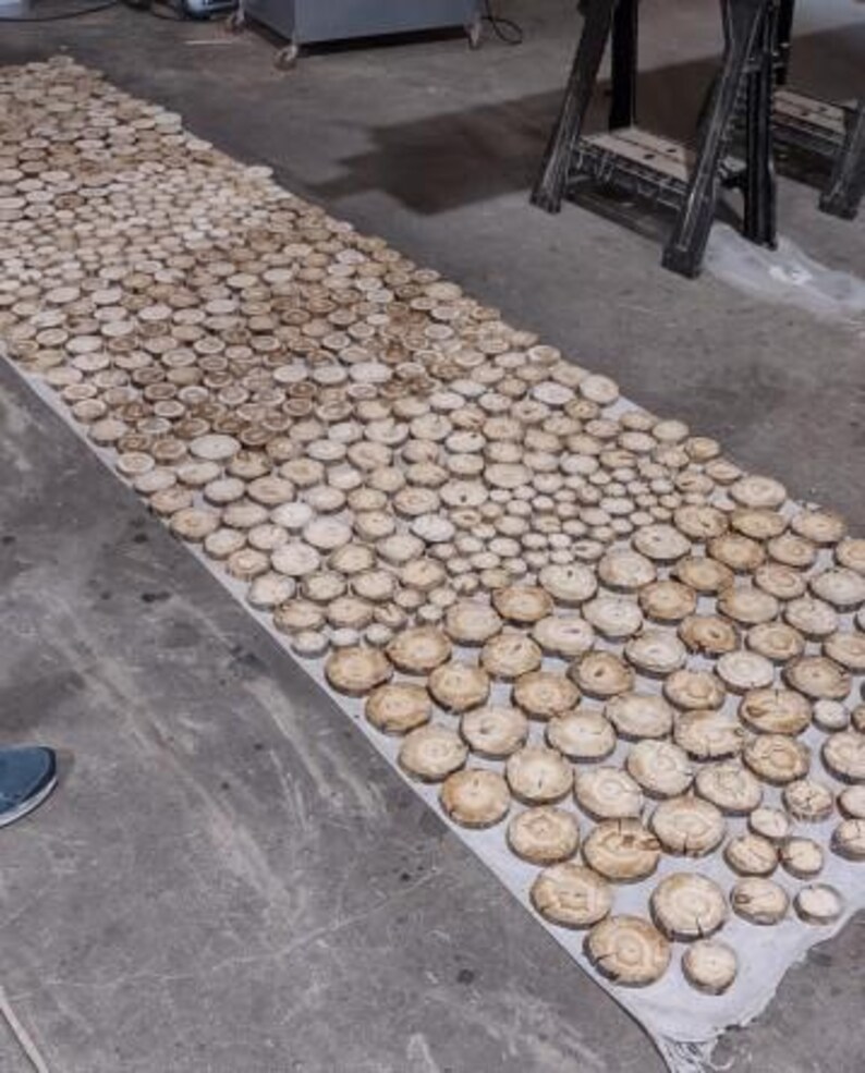 Mixed Log End Grain Wall Cladding - Etsy