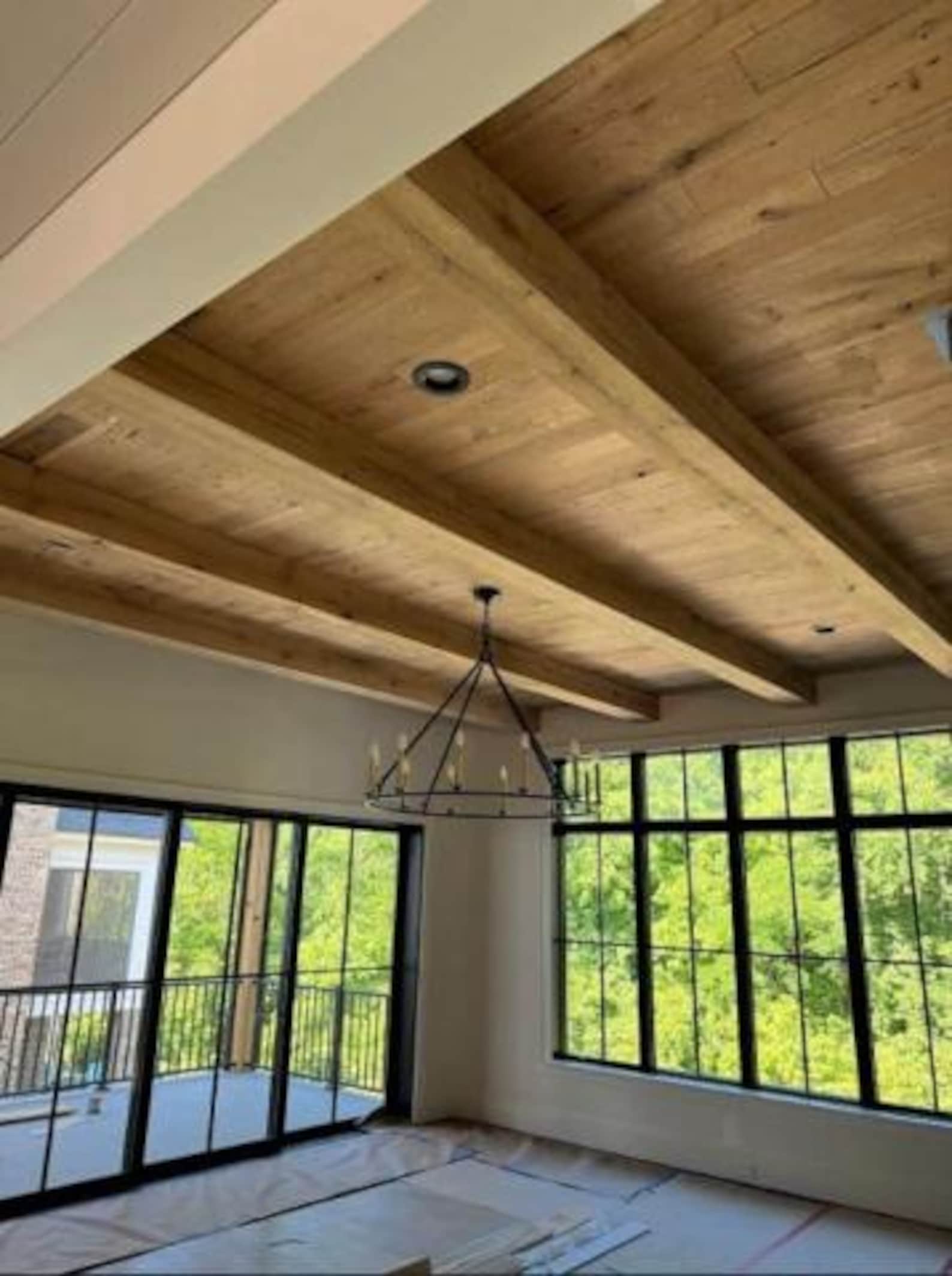Resawn White Oak Box Beams - 12" Sample - Etsy