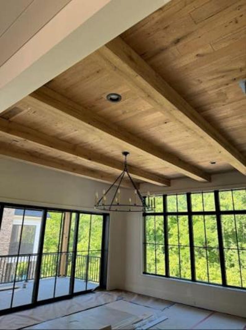 Resawn White Oak Box Beams - 12" Sample - Etsy