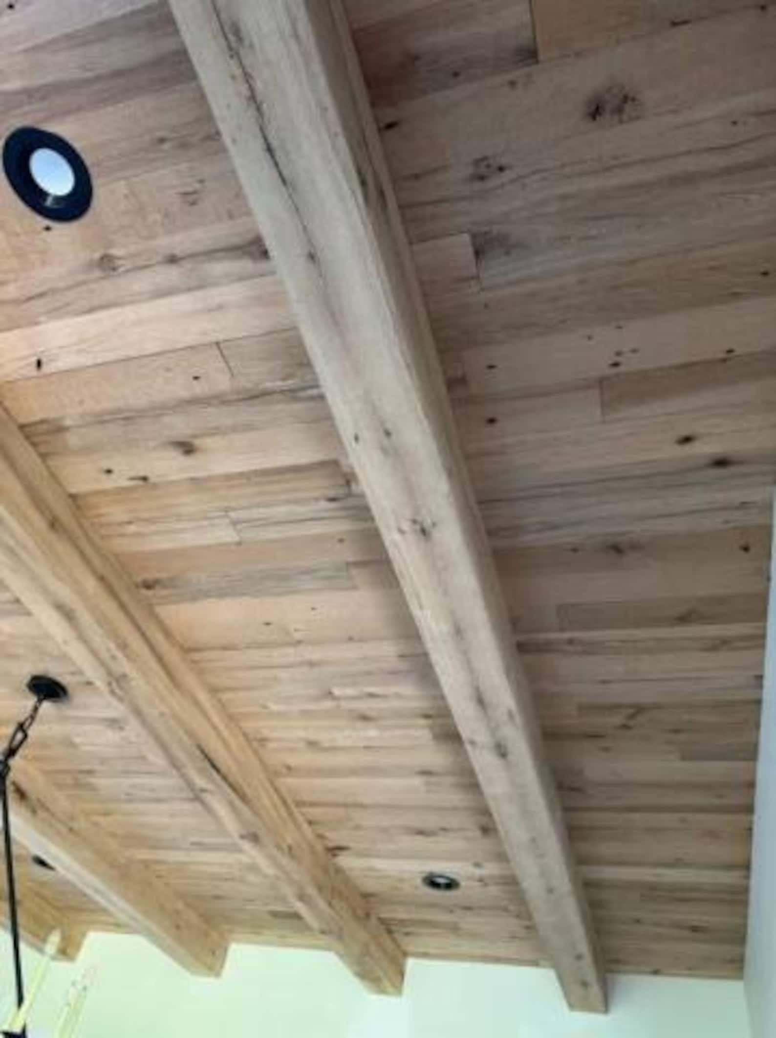 Resawn White Oak Box Beams - 12" Sample - Etsy