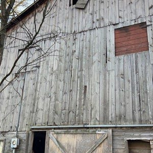 Rustic Gray Barn Siding Accent Wall Material Sample - Etsy