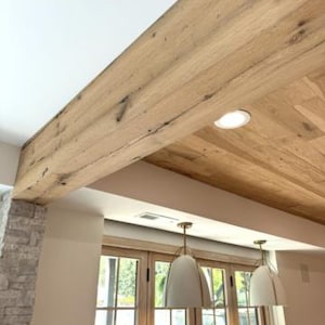 Resawn White Oak Box Beams - 12" Sample - Etsy