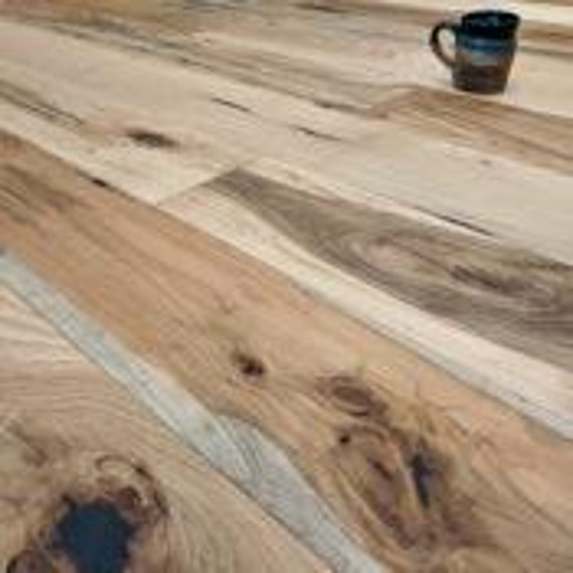 Wide Plank Rustic Hickory Flooring Sample - Etsy