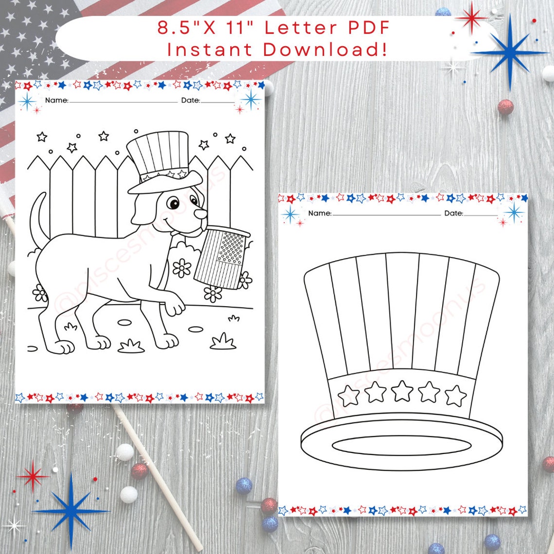 Fourth of July Coloring Pages | 4th of July Party | Printable for Kids ...