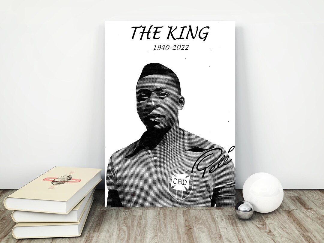 Pele, Poster Print, Brazil, Brazil Poster, Football Art, Soccer Poster ...