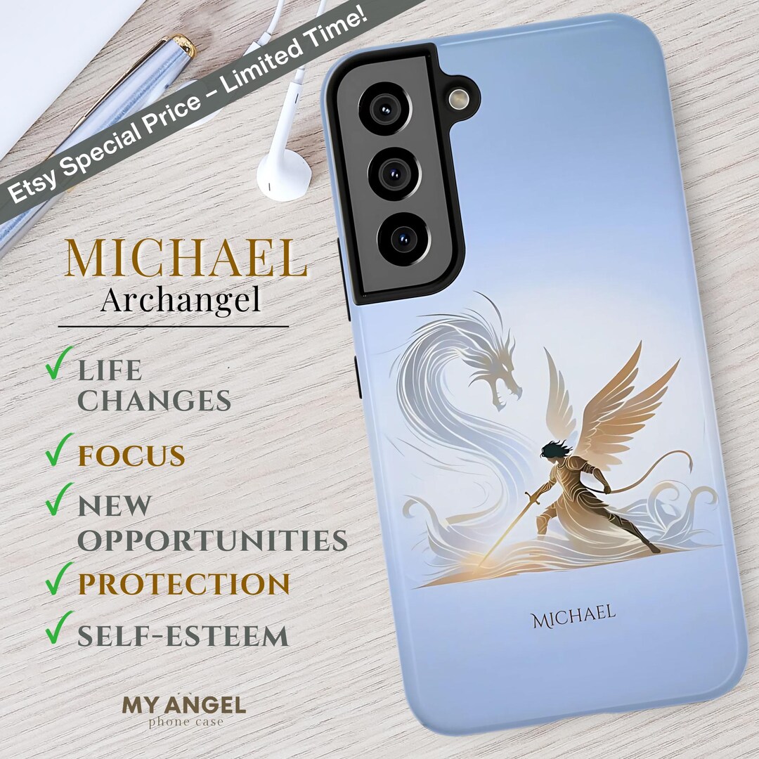 Valiant Michael V2 Tough Case by My Angel Phone Case Michael Archangel ...