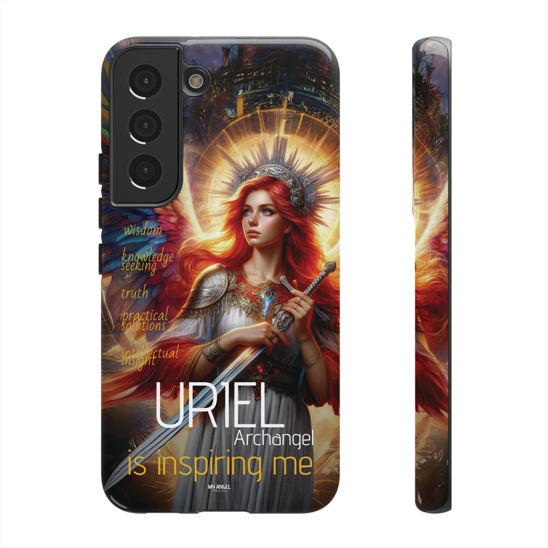 Uriel: Wisdom's Grace Tough Case by My Angel Phone Case Archangel ...