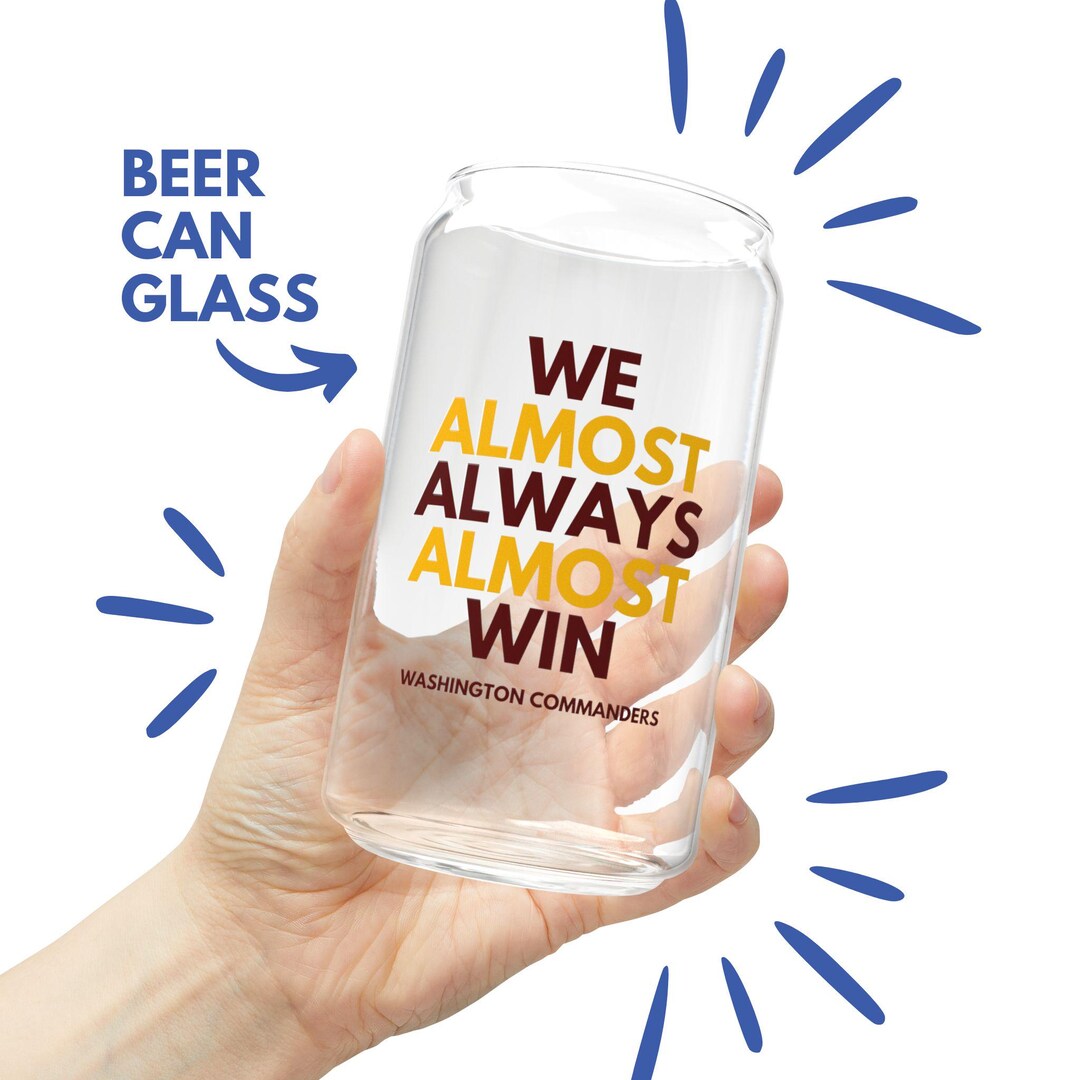 Washington Commanders Beer Mug Funny Gift for Commanders Fan Custom NFL ...