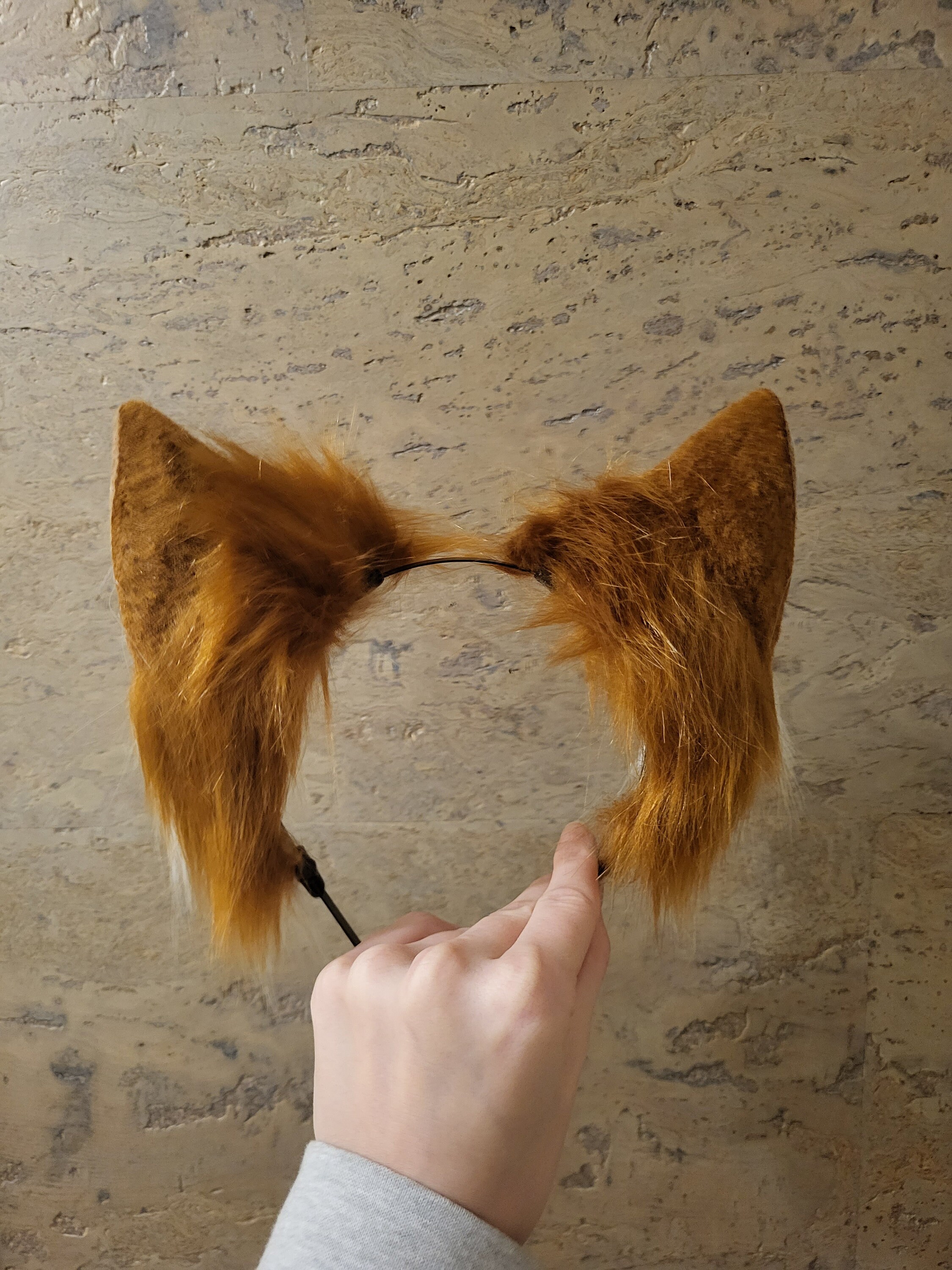 Animal Ear Headband Animal Ears Pdf Download Guide Therian Ears Fursuit ...