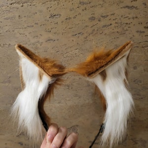 Animal Ear Headband Animal Ears Pdf Download Guide Therian Ears Fursuit ...