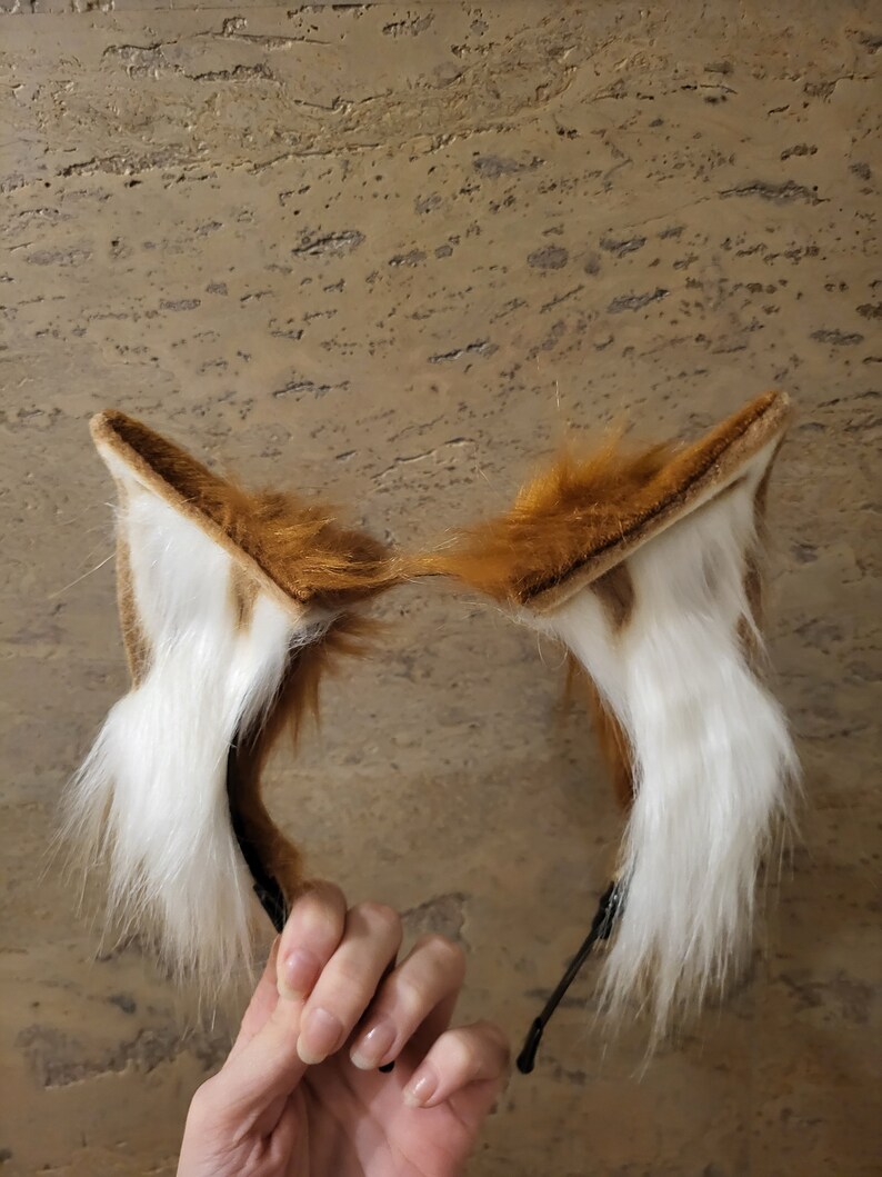 Animal Ear Headband Animal Ears Pdf Download Guide Therian Ears Fursuit ...