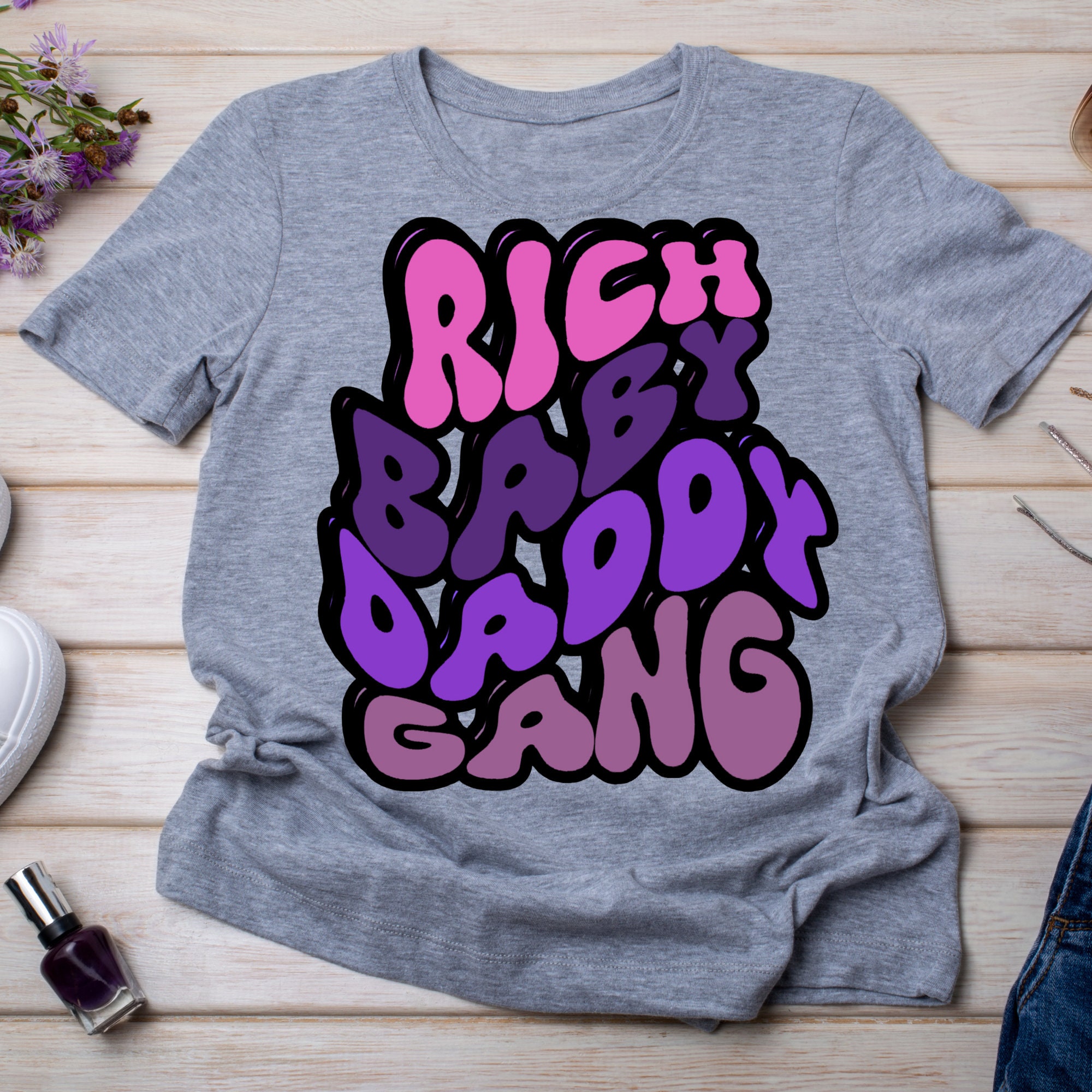 Rich Baby Daddy Gang Png/svg, Gift for Her, Gift for Him, Baby Daddy ...
