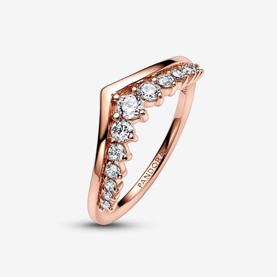 New Pandora Timeless Wish Floating Pavé Ring - Etsy