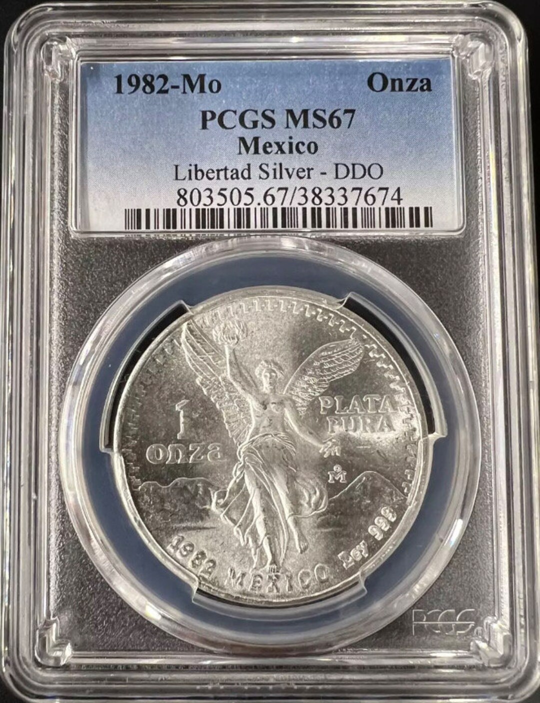 1982 MO Mexico Onza Silver Libertad PCGS MS67 Double Die Obverse 48/5 - Etsy Canada