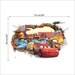 Cartoon Car Wall Stickers Height Ruler Sticker for Kid's Room ...