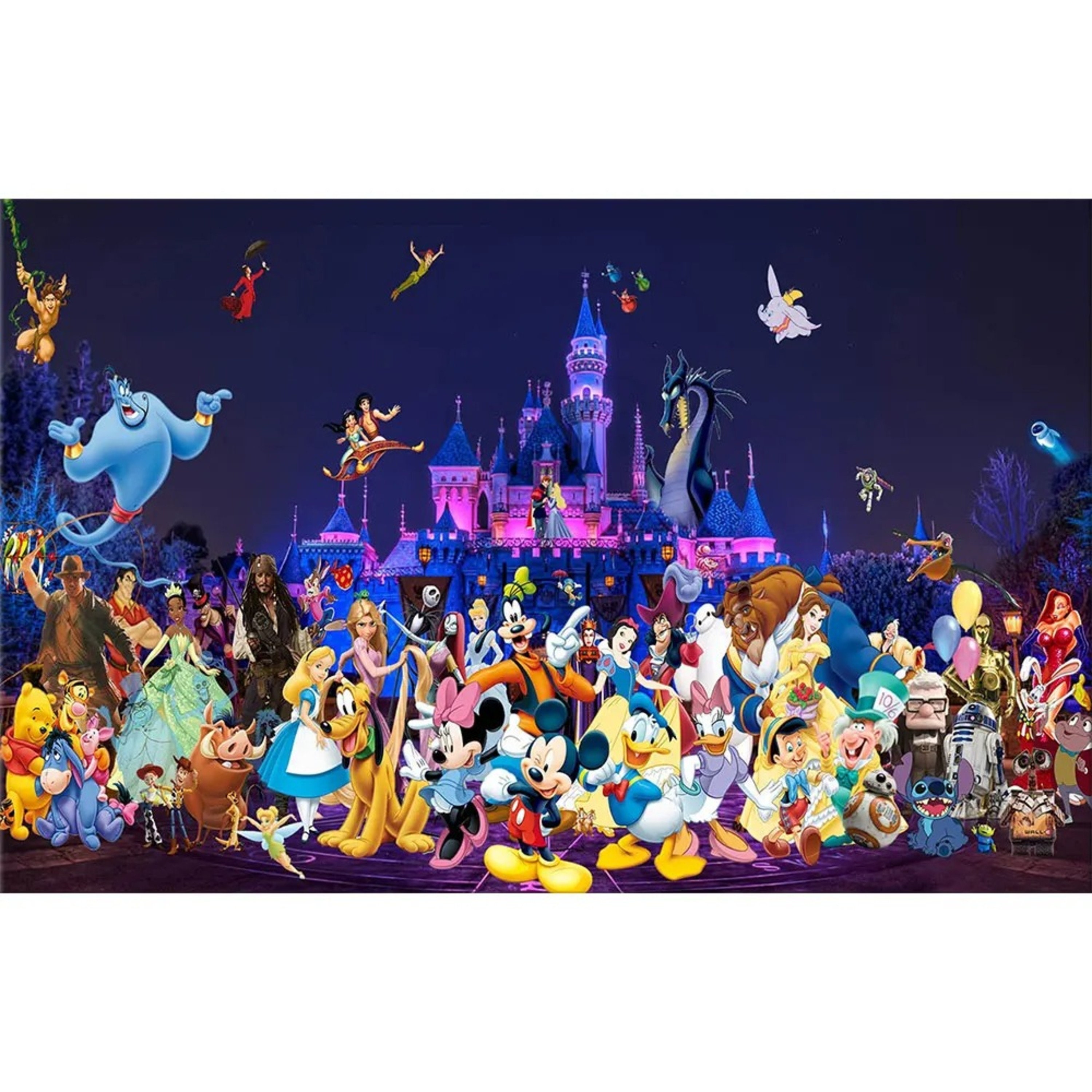 Castle Cartoon Characters Posters Prints Wall Art Canvas Paintings for ...