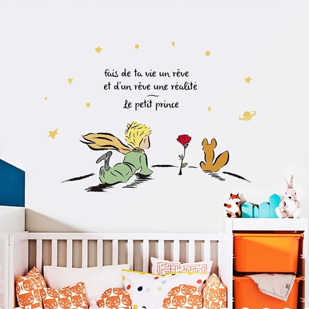 The Little Prince Wall Stickers for Kids Room Wall Decoration Stickers ...