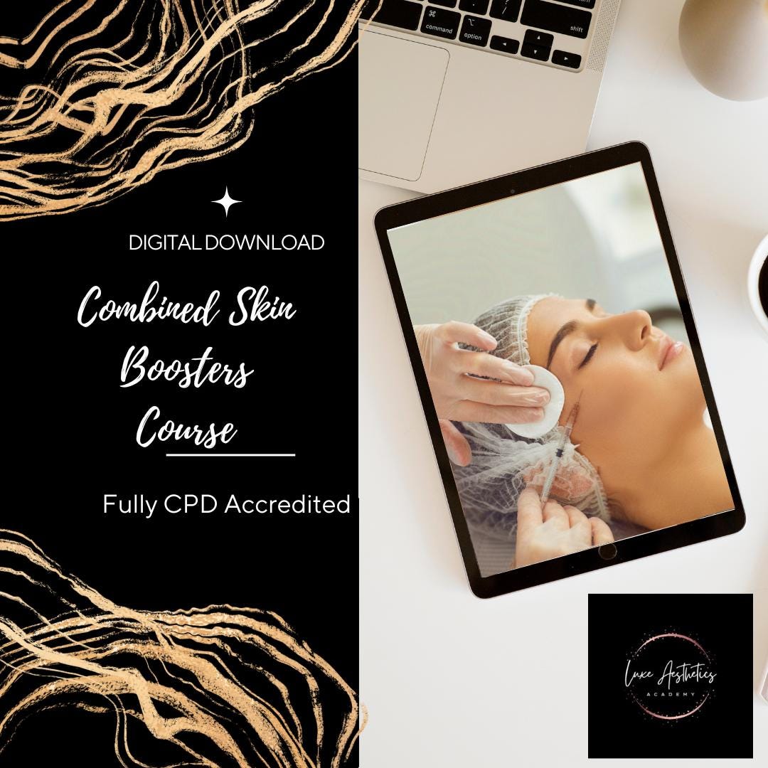 Online Skin Boosters Course: CPD Accredited Injectable Training - Etsy