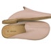 Women's Handmade Wide Toe Box Slippers - Powder Genuine Leather ...