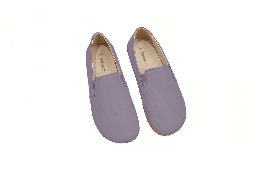Men's Taupe Zero Drop Sole Barefoot Loafers - Turkish Handmade Yemeni ...