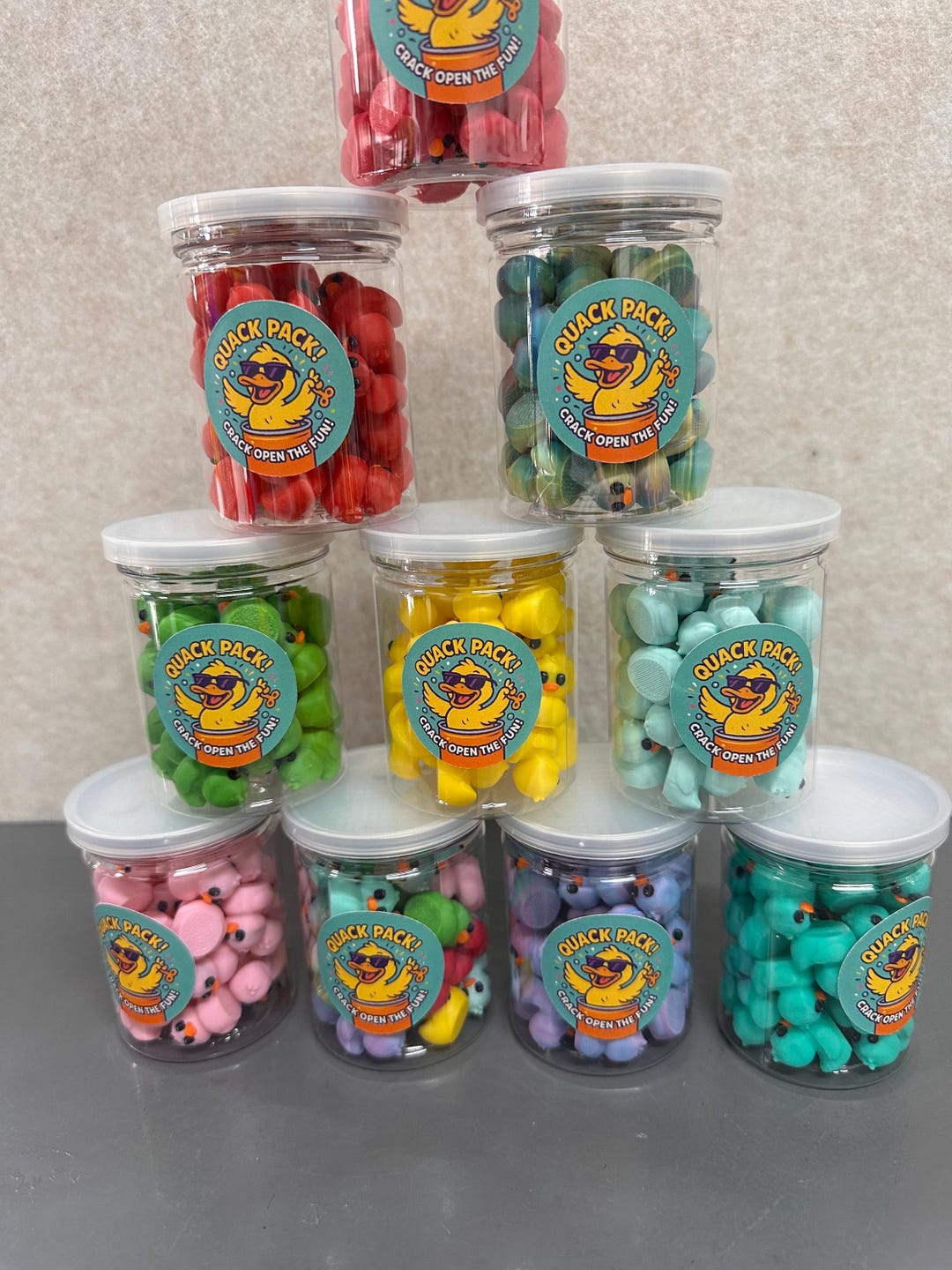 Mini Rubber Duck Quack Pack: Sensory Fidget Toy, Cruise Jeep Duck - Etsy