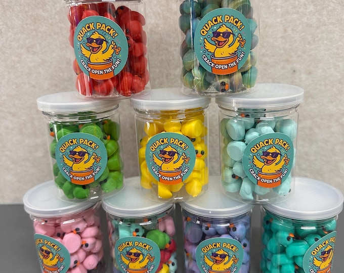 Mini Rubber Duck Quack Pack: Sensory Fidget Toy, Cruise Jeep Duck - Etsy